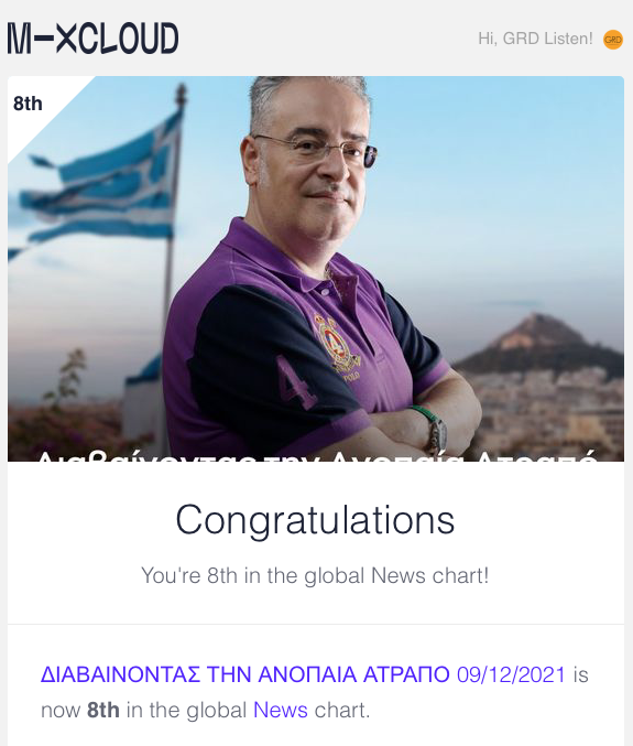 ΝΕΑ ΕΚΠΟΜΠΗ ΠΡΟΣΒΑΣΙΜΗ ΣΕ ΟΛΟΥΣ ΠΡΕΜΙΕΡΑ 23.15 GRD RADIO ΔΙΑΒΑΙΝΟΝΤΑΣ ...